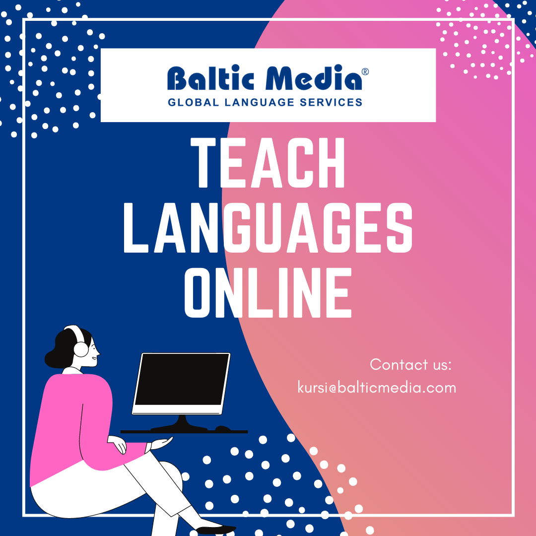 Work From Home! Teach Languages Online – Valodu kursi 🌍 Tulkošanas ...